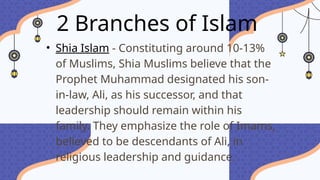 Islam Religion. for grade 11 IWRBS subject | PPTX