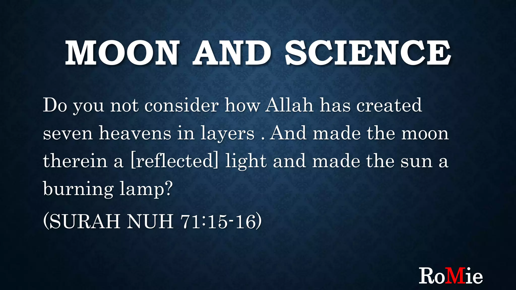 Islam & Science , Science and Islam | PPTX