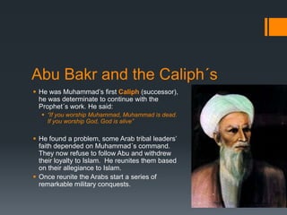 Islam Spreads - By Mateo Andrade | PPTX | Islam | Religion & Spirituality