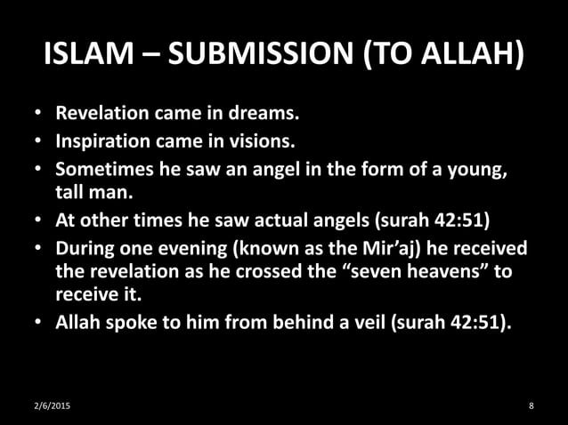 Islam – submission (to allah) basic | PPT
