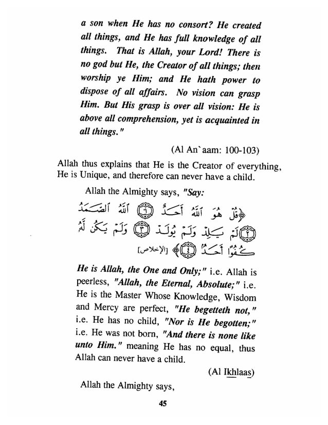 Islam - the Islamic view of Jesus pbuh | PDF