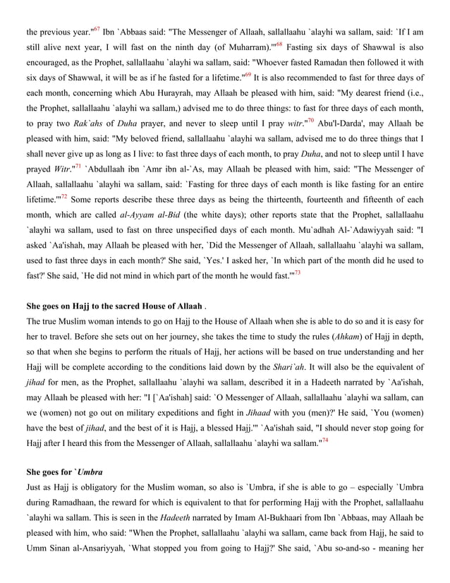 Islam the ideal muslimah & muslim personality | PDF