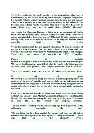 Islam the religion of ease | PDF