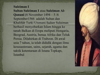 Islam Turki | PPT