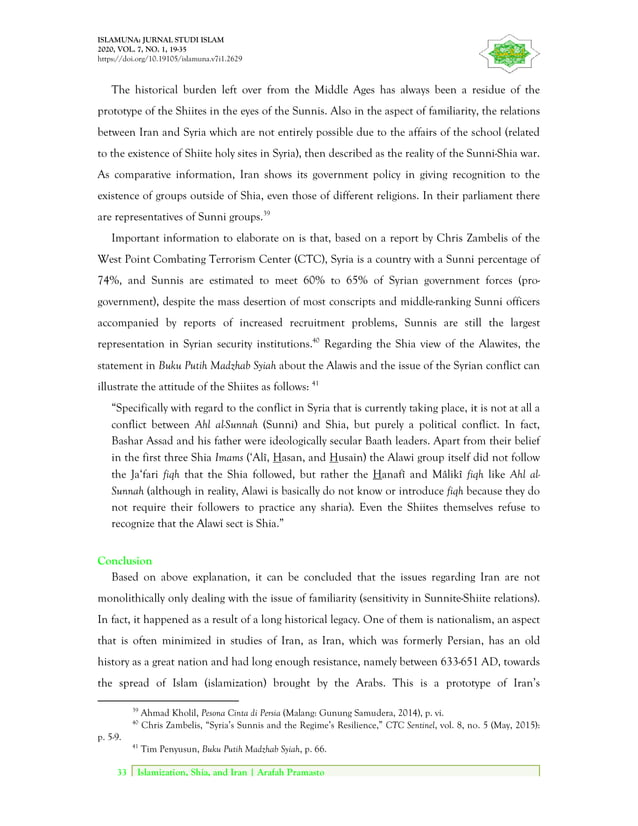 ISLAMIZATION, SHIA, AND IRAN: The Historical Background of Shia-Iran ...