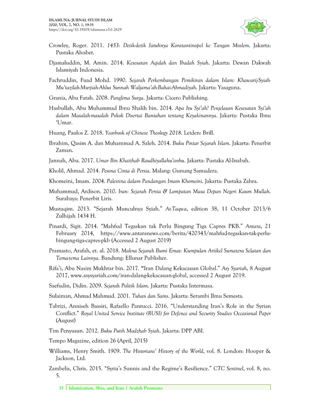 ISLAMIZATION, SHIA, AND IRAN: The Historical Background of Shia-Iran ...