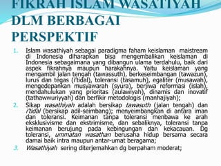 Islam Wasatiyah kerukunandan-Radikalisme.pptx