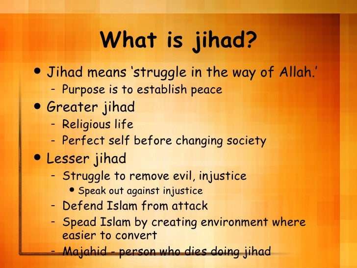 Jihad Islam Definition