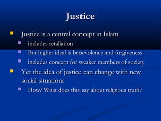 Islam, women, and gender justice | PPT