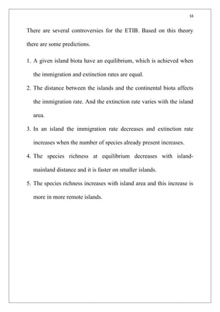 ISLAND BIOGEOGRAPHY (Assignment).docx