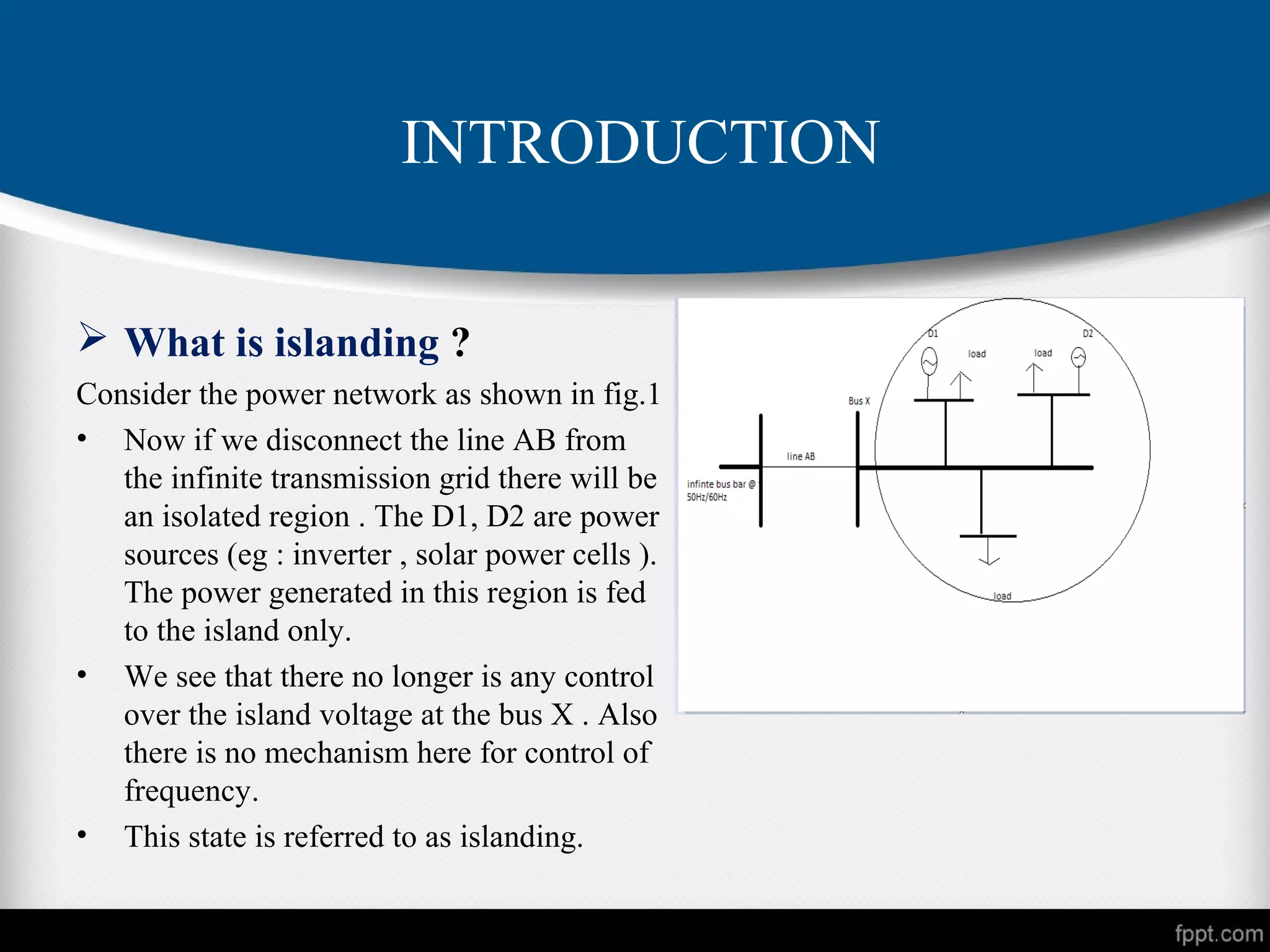 Islanding | PPT