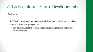 Islandora and Linked Open Data | PPT
