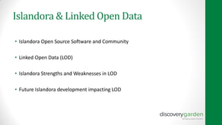 Islandora and Linked Open Data | PPT