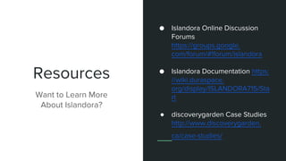 Islandora Webinar: A 'How-to' Guide for Islandora | PPT