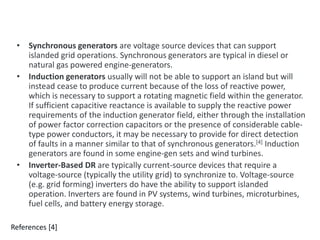 Islands in power systems | PPTX