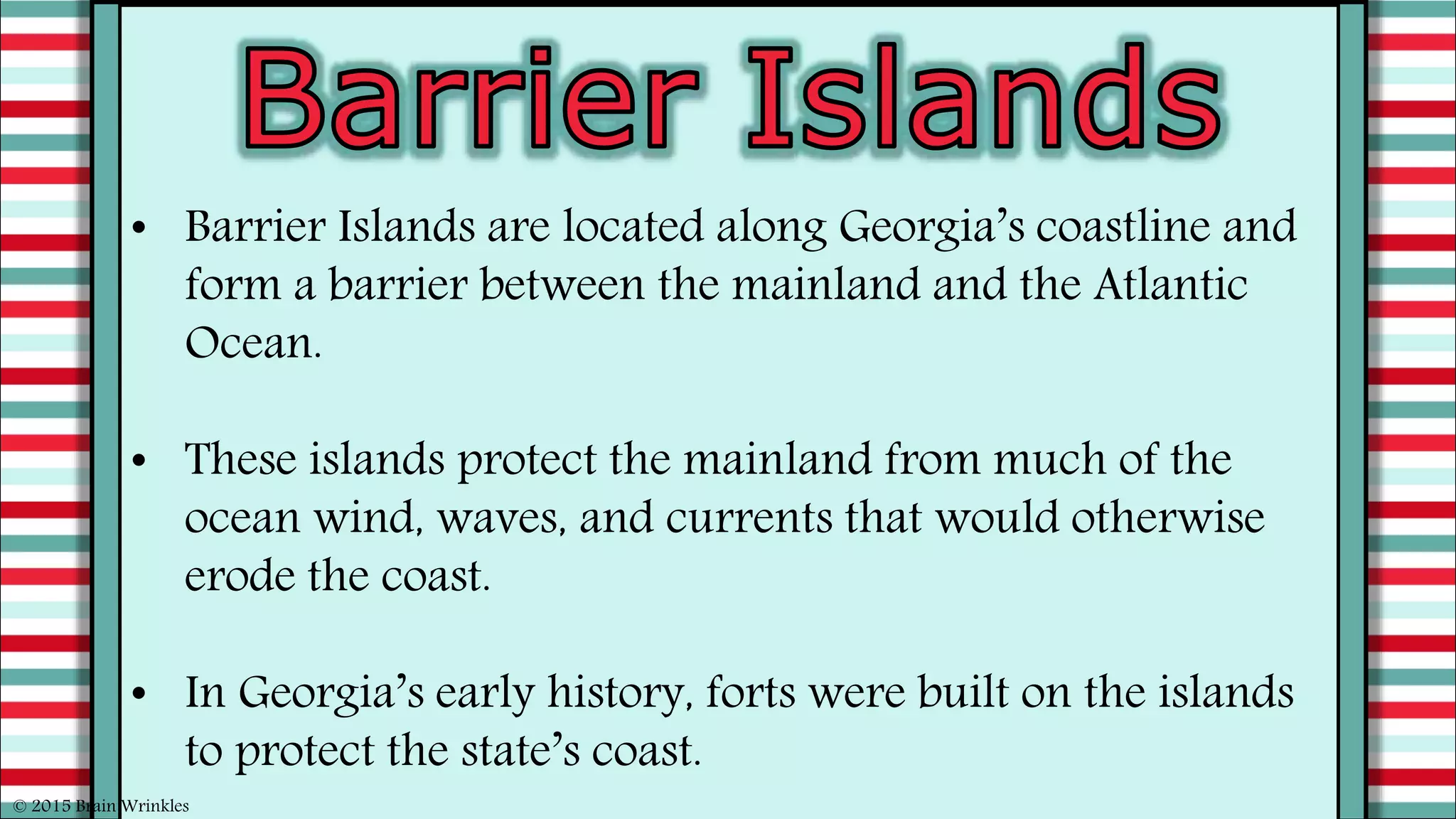 Georgia's Islands, Mountains and Swamps | PPTX