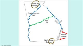 Georgia's Islands, Mountains and Swamps | PPTX