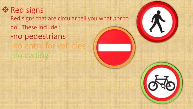 Isla Road Signs | PPTX