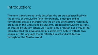 Islamic Art | PPTX