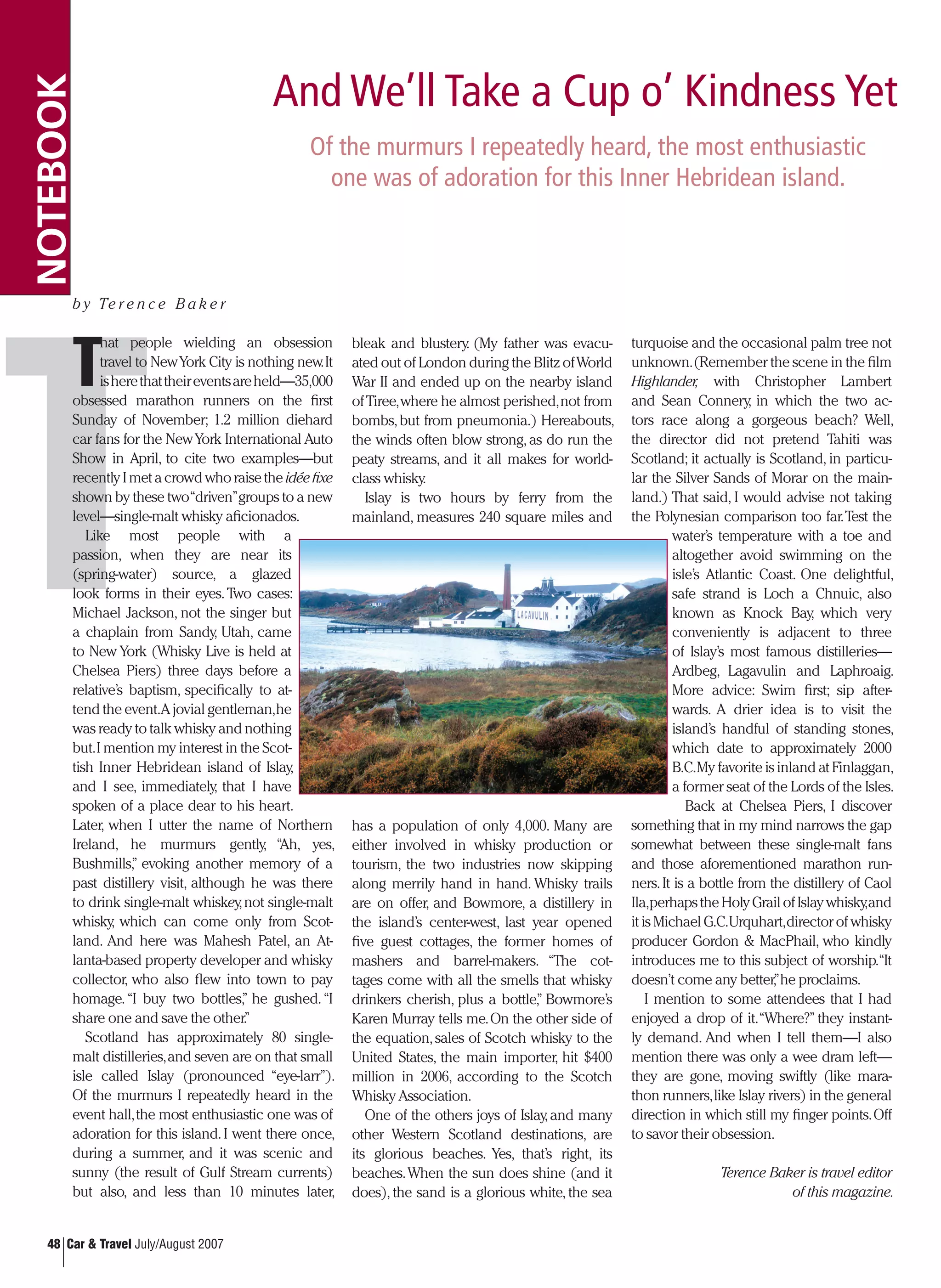 Islay and Whisky | PDF