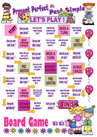 Islcollective board game | PDF