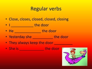 Present simple tense | PPTX