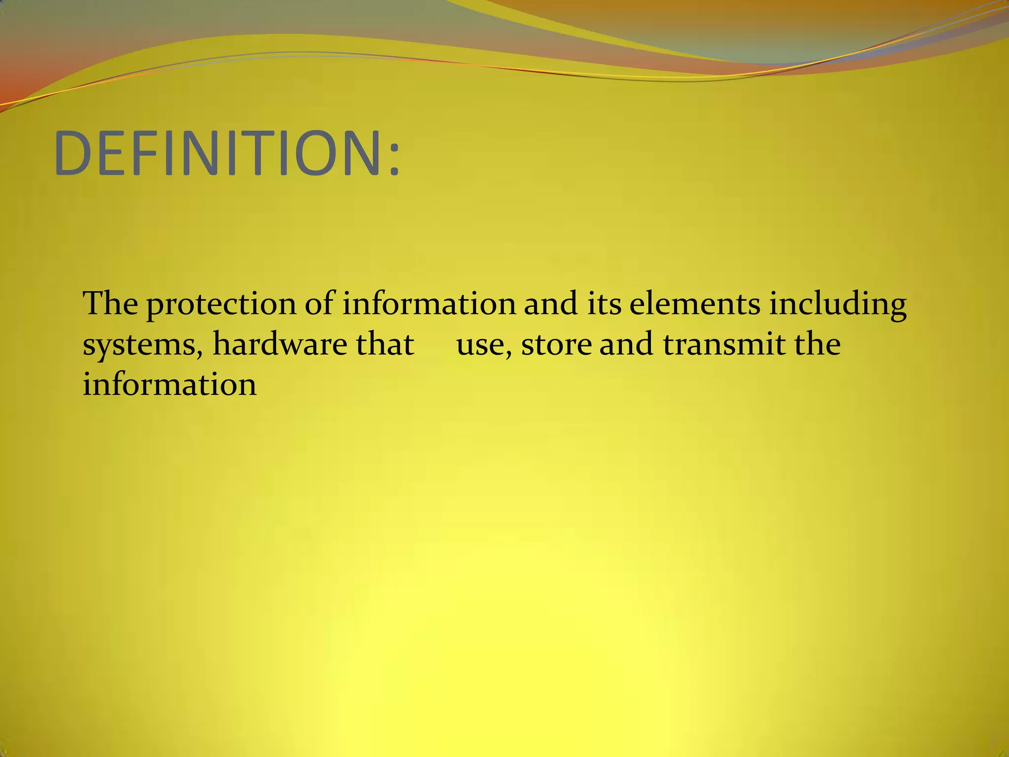 Information Security Lecture 1 Ppt Pptx