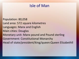 Isle of man | PDF