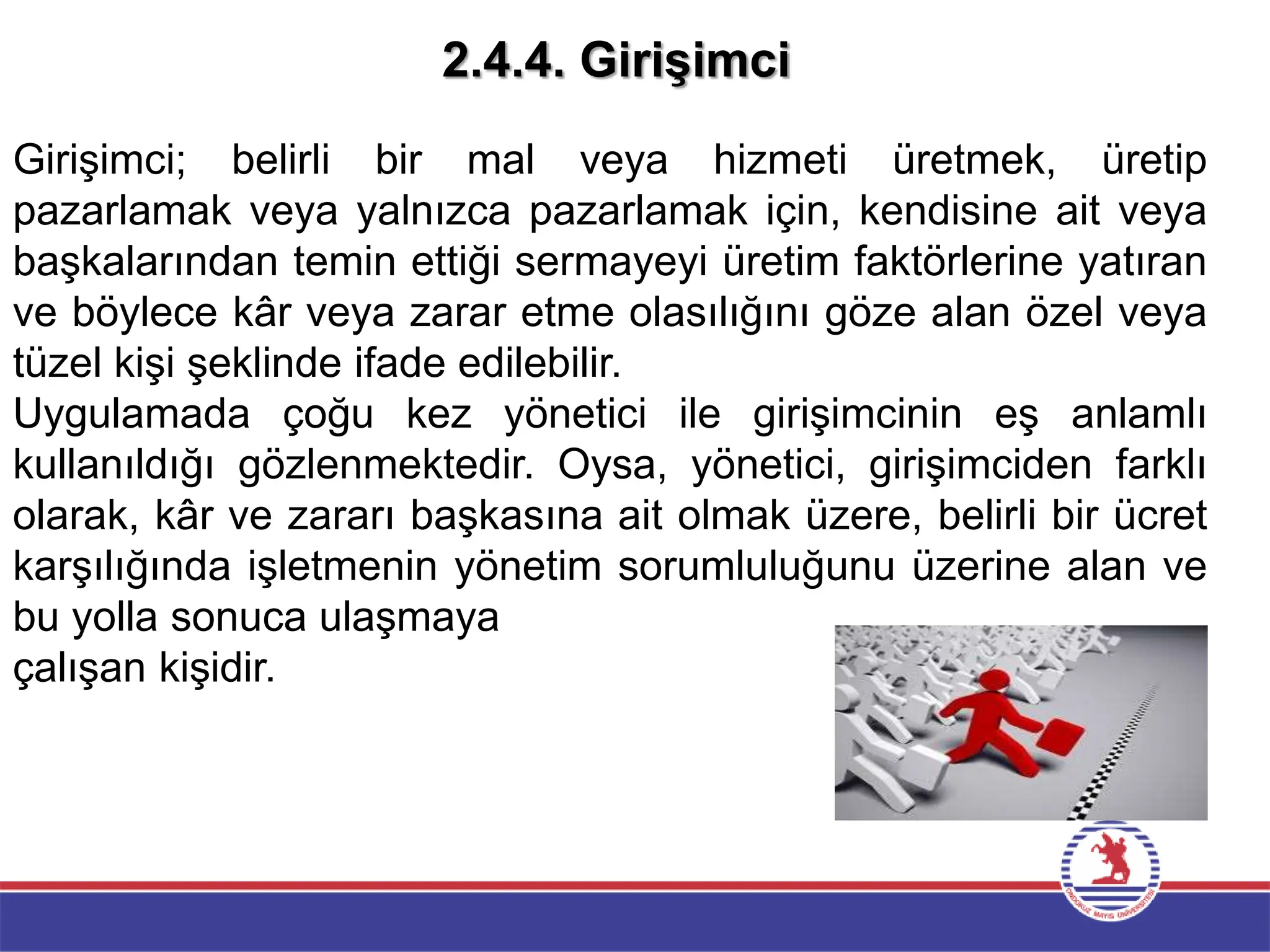 İşletme Bilimine Giriş 1. hafta.pptxb | PPTX