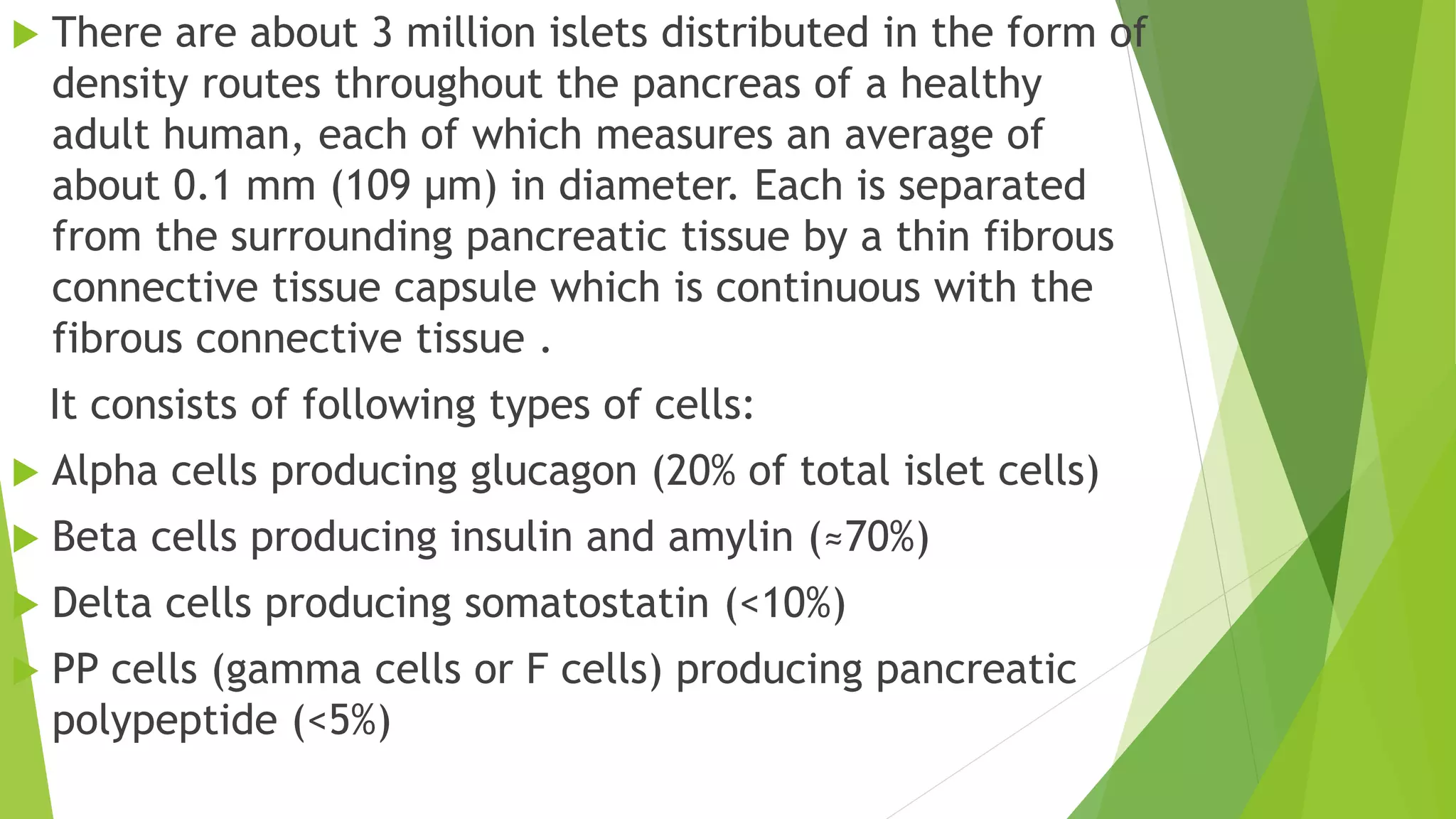 Islets of langerhans | PPTX