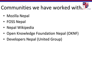 Islington open source community | PPTX