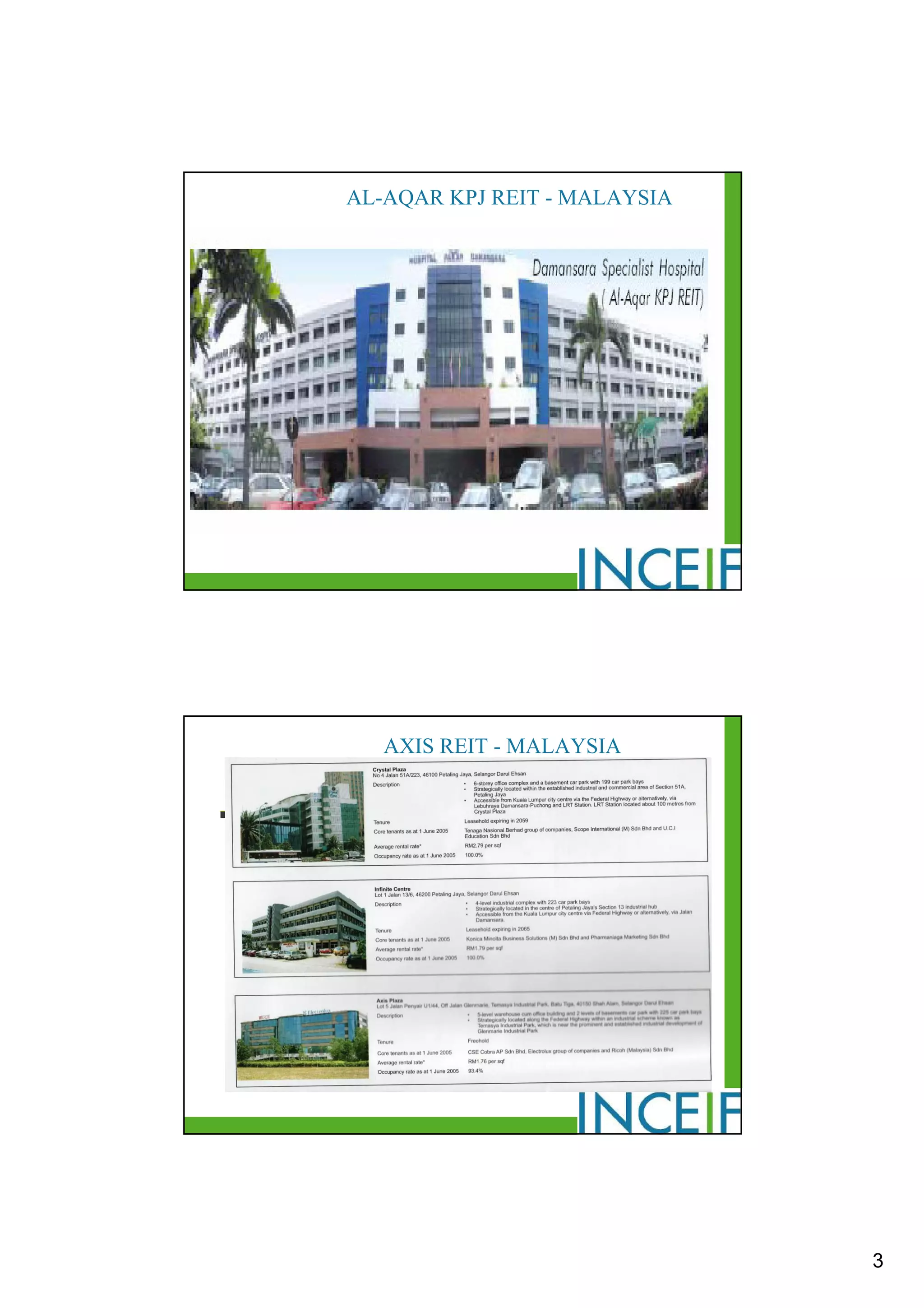 Alhuda CIBE -Islamic REITs legal issues by Saiful Azhar | PDF