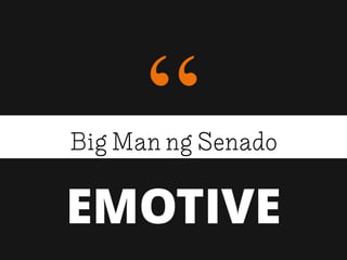 Islogan ng mga Pulitiko; Gamit ng Wika | PDF