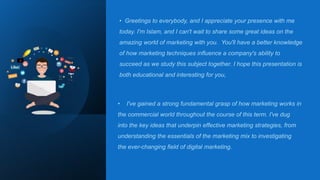 Foundations Of Marketing, Islom Turaboev.pptx