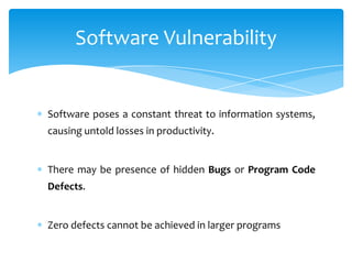 Basics of System Security and Tools | PPT