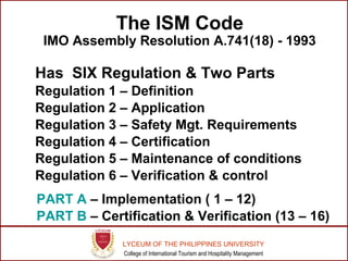 ISM | PPT
