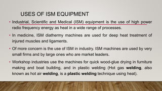 ITU-R and ISM | PPTX | Telecommunications Industry | Industries