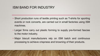 ITU-R and ISM | PPTX | Telecommunications Industry | Industries