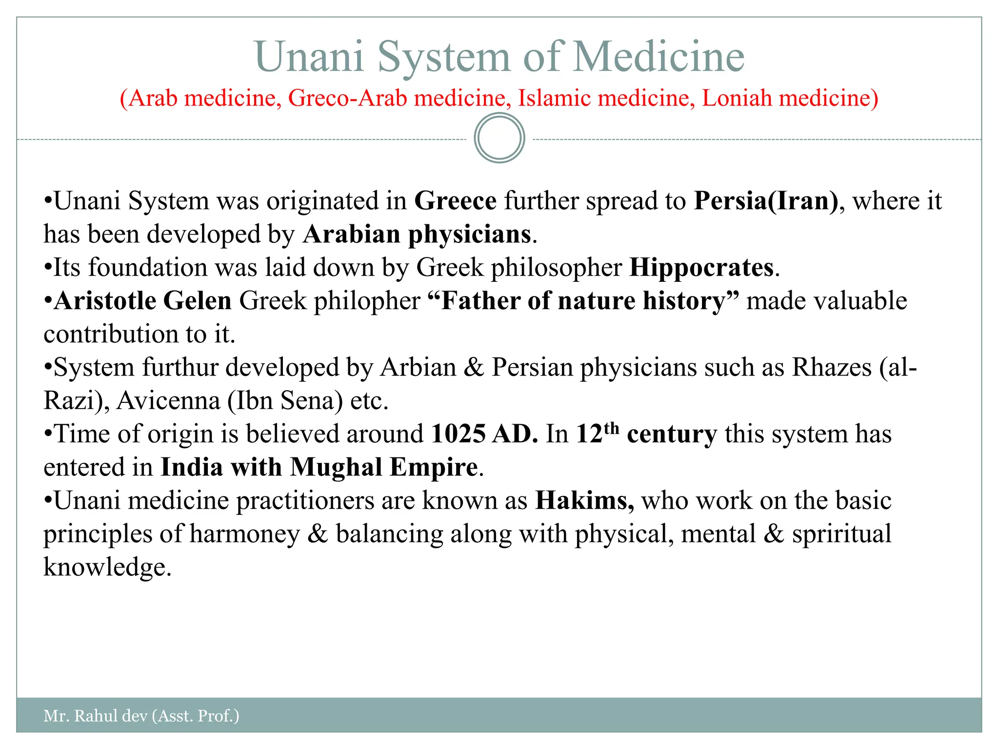 Indian System of Medicine; Herbal Drug Technology- B.pharama 6th sem.pptx