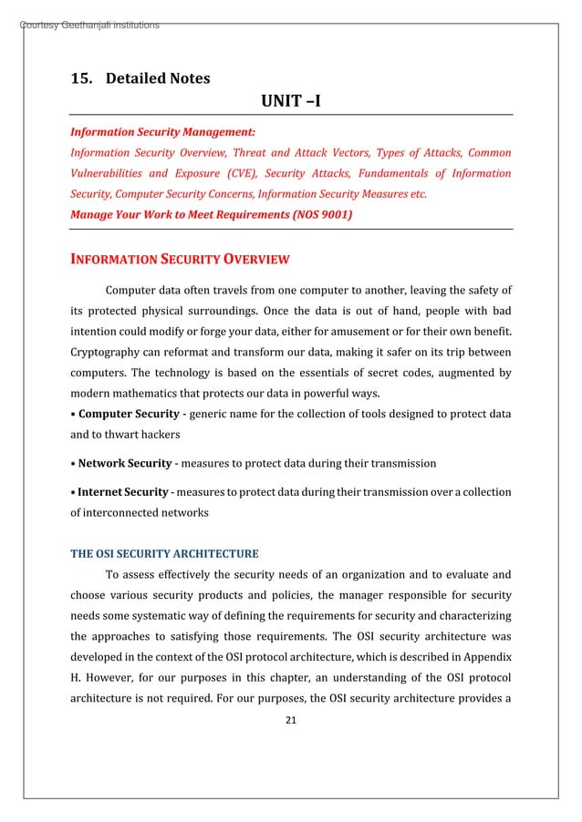 Information Security Management | PDF