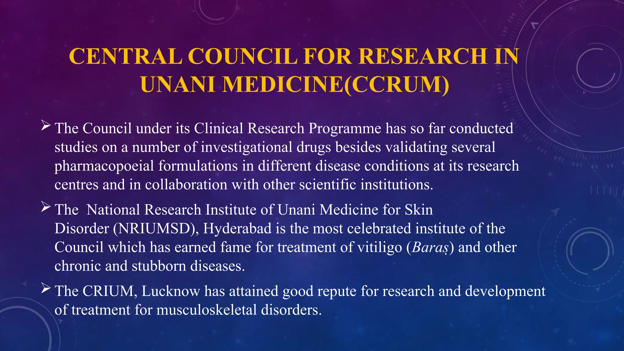 CCRAS,CCRS,CCRH,CCRU-M.PHARM(PHARMACOGNOSY) | PPTX