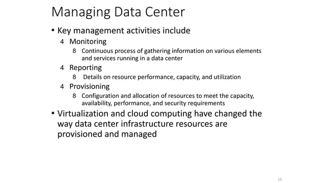 ISM-SLIDE and Data centered Architecture | PPT