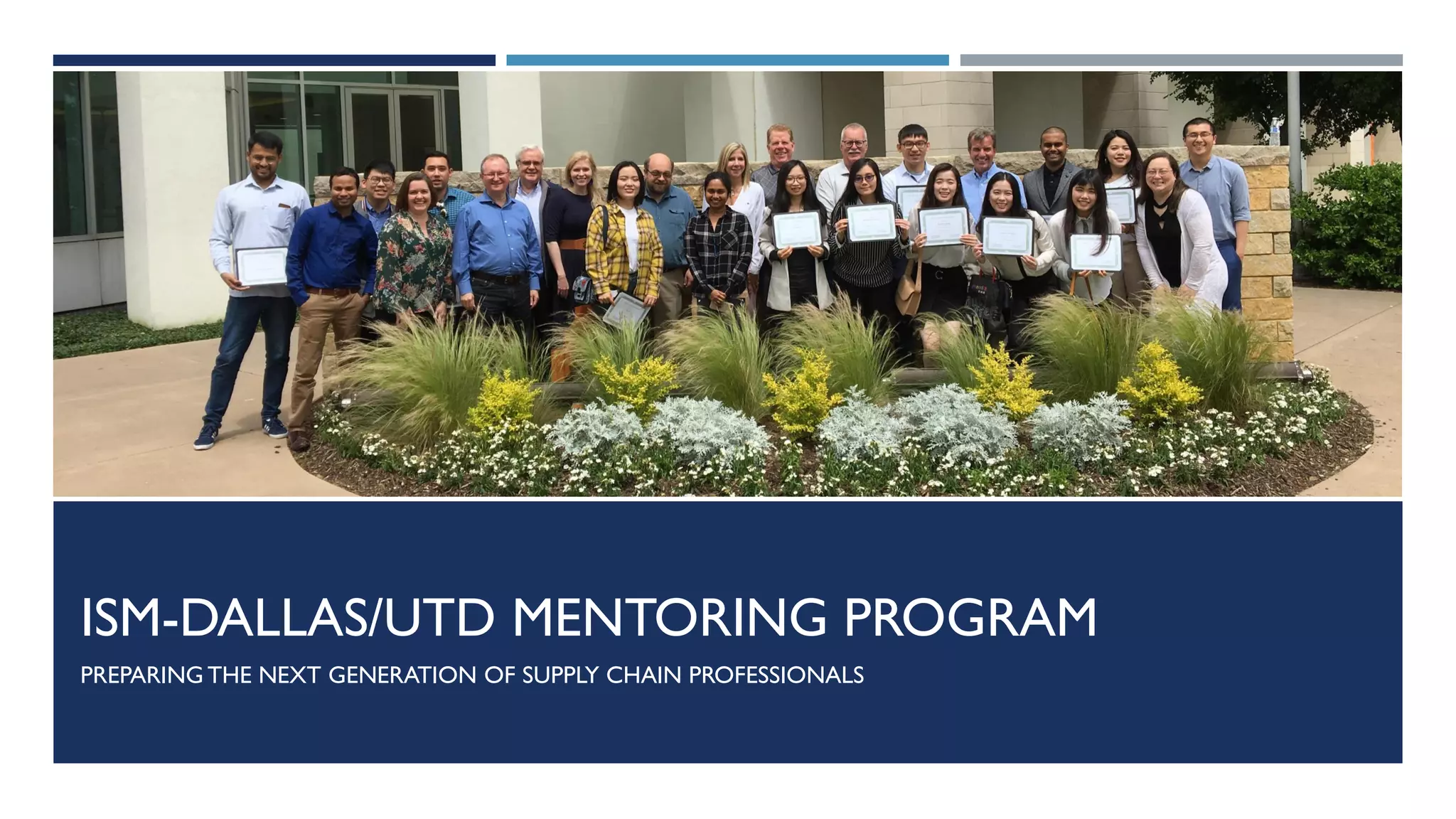 ISM-UTD Mentoring program 2019-2020 | PDF