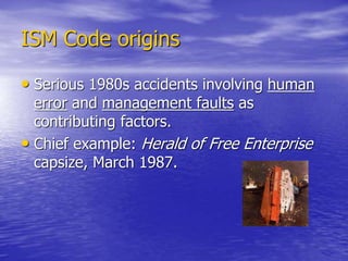 ism(1).ppt | Cruises | Travel Type