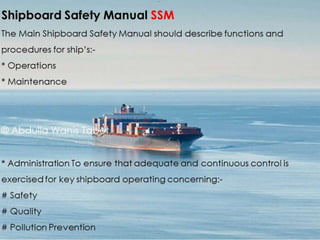 Safety management system and ISM | PPT