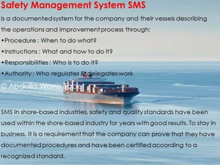Safety management system and ISM | PPT