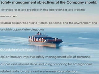 Safety management system and ISM | PPTX