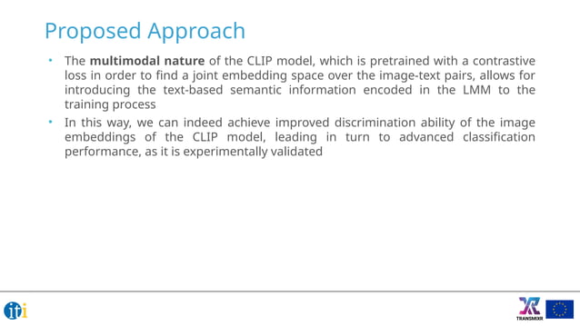 LMM-Regularized CLIP Embeddings for Image Classification | PPTX