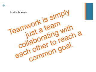 Teamwork in the Workplace | PPTX
