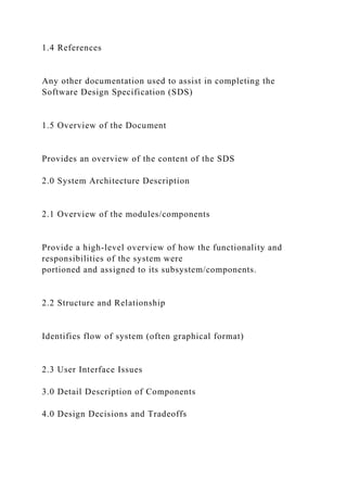 ISM 3113 Modified Design Specification Template (020712) .docx